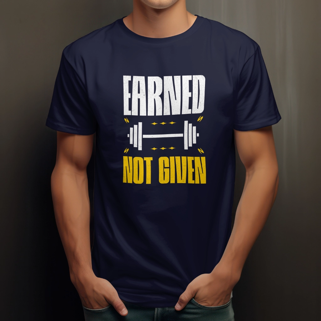 Motivational Gym Wear T-Shirt – Stay Inspired & Train Hard
